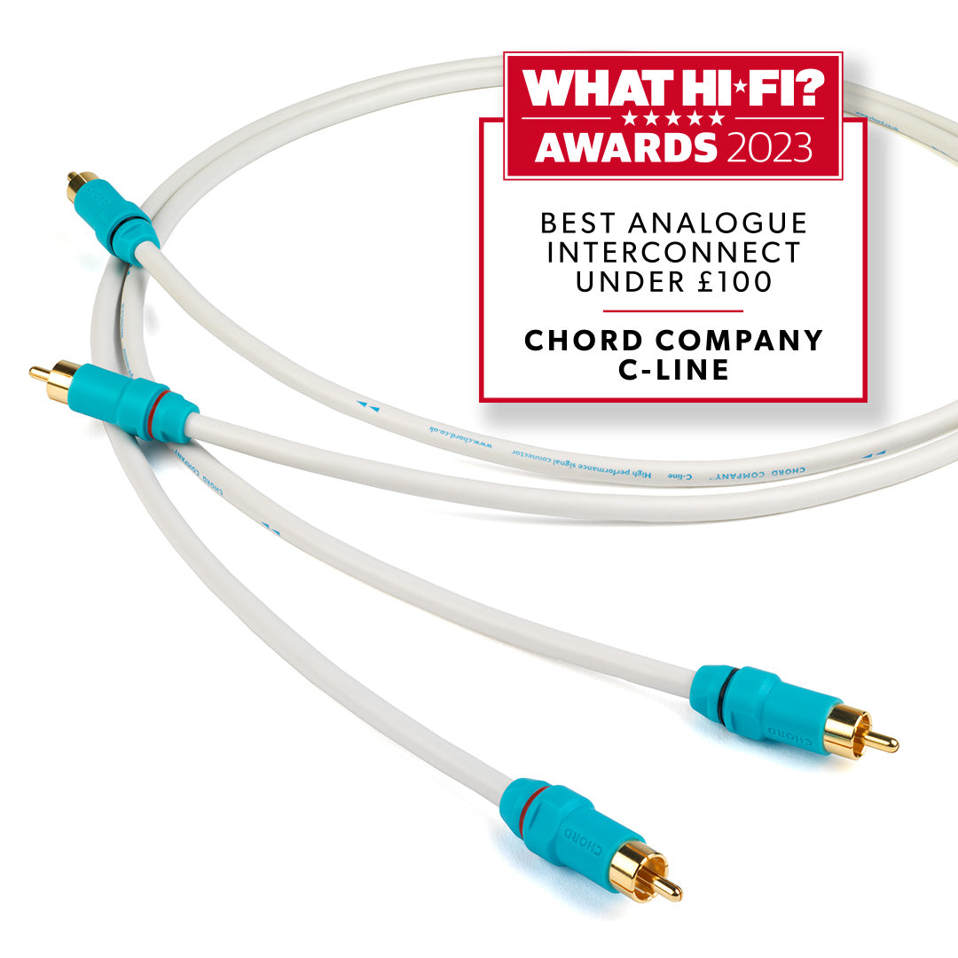 CHORD CO C-Line Analogue RCA Cable – Douglas Hifi