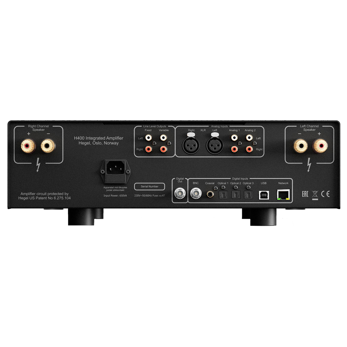 HEGEL H400 Integrated Amplifier | Douglas HiFi Perth – Douglas Hifi