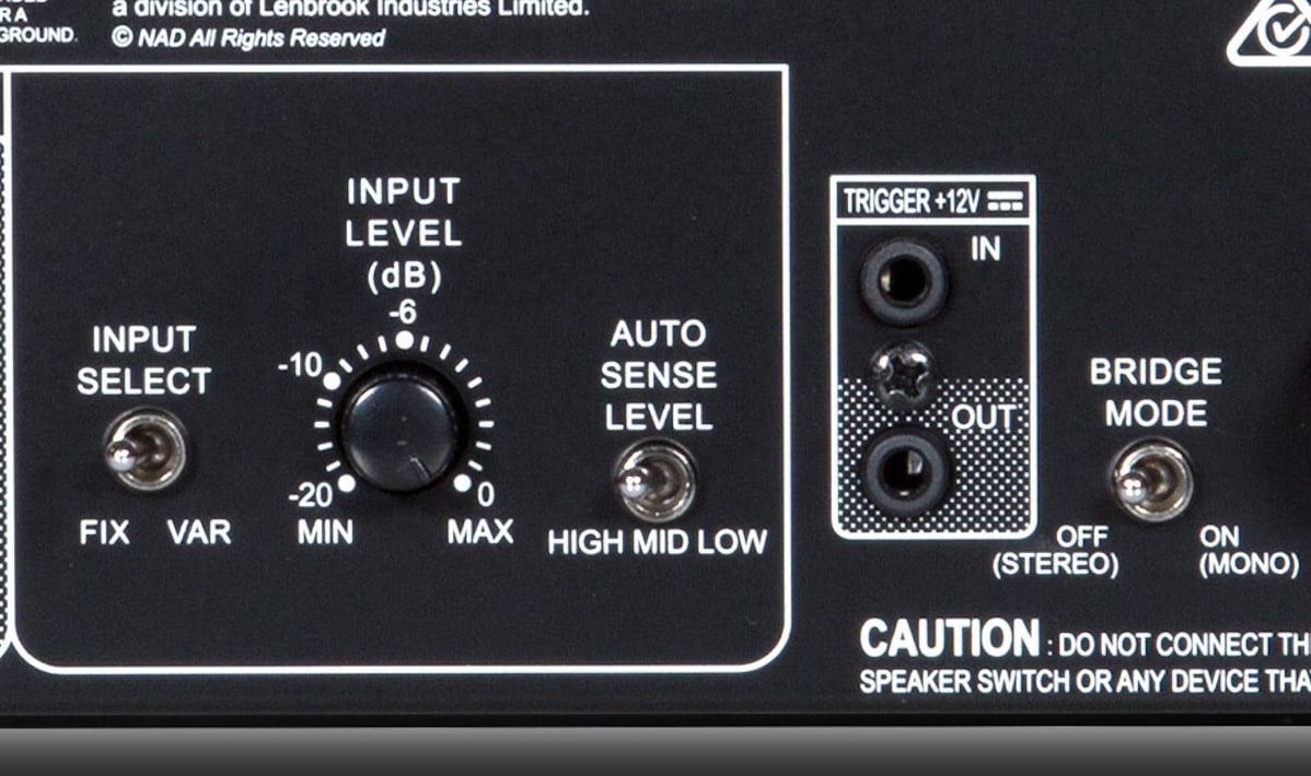 NAD C268 Bridgeable Stereo Power Amplifier | Douglas HiFi Perth ...